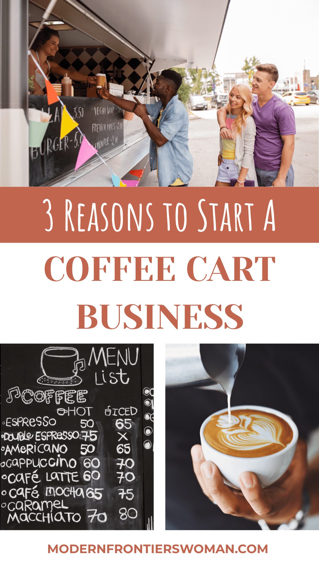 3 Reasons to Start a Coffee Cart Business | Modern Frontierswoman