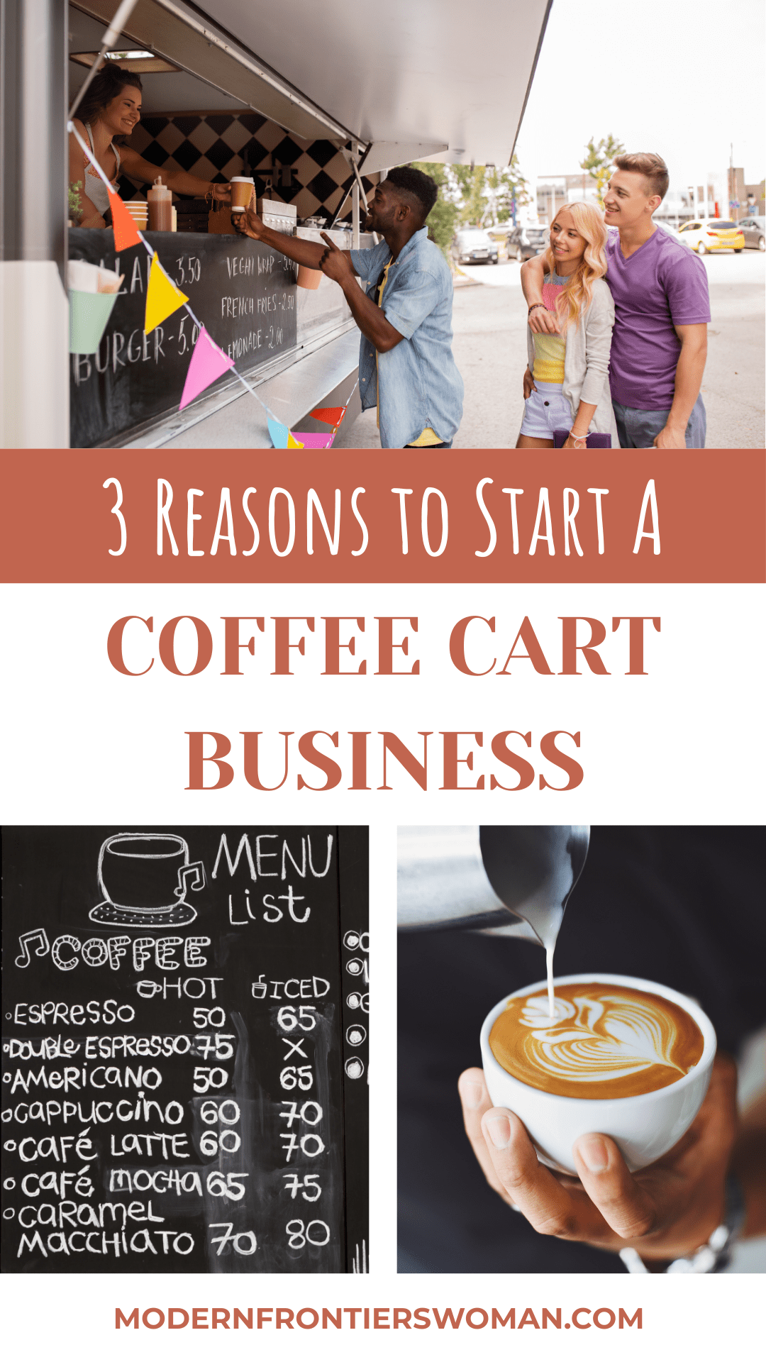 3 Reasons to Start a Coffee Cart Business | Modern Frontierswoman